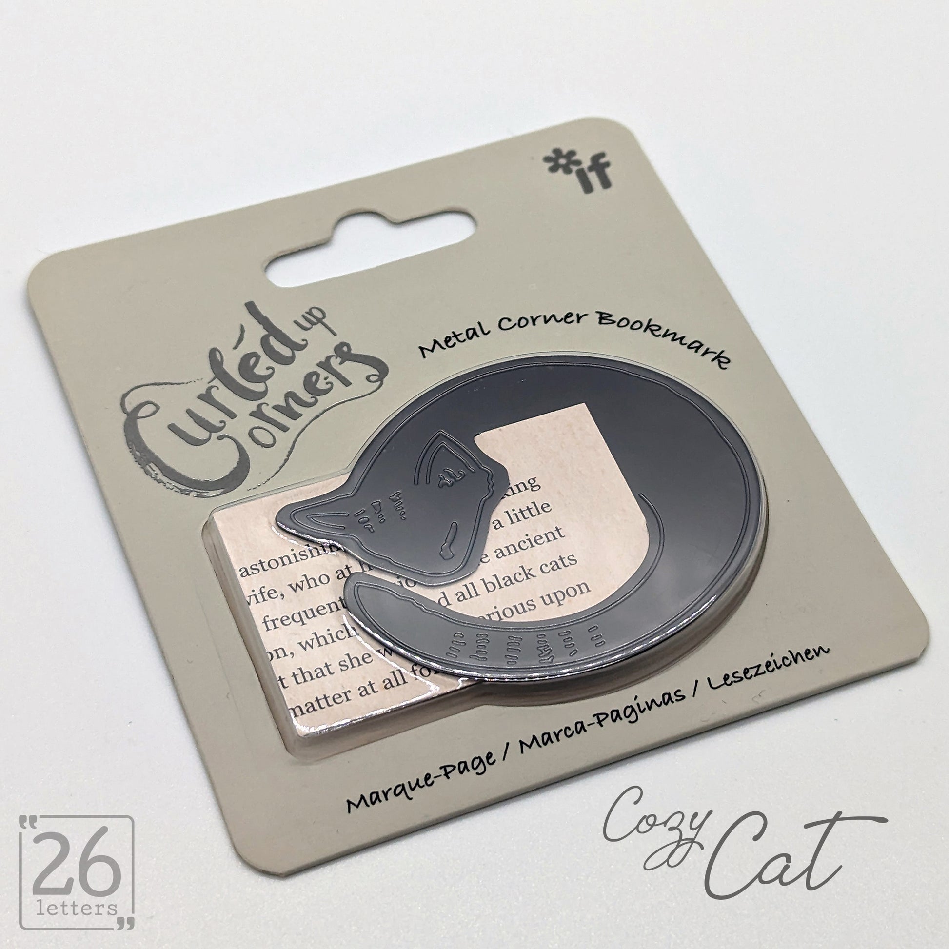 Curled Up Corners – 26 Letters